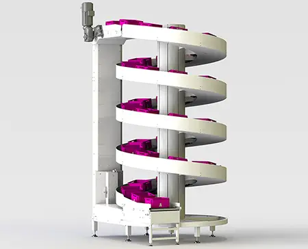 Product Highlight: Wide Trak Spiral Conveyor - Royal Apollo Group